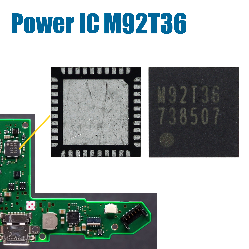 (3X) M92T36 IC Chip Power Charging Control Main Motherboard - Nintendo ...