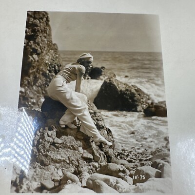 VTG Beach Rocks Photo JUNE LANG / JUNE VLASEK Publicity Photo Fox Pictures | eBay