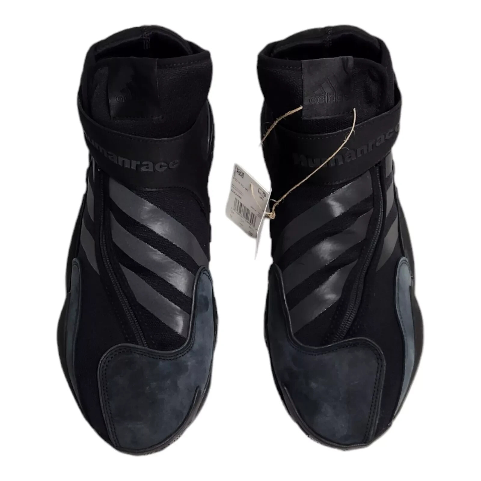 Adidas Pharrell Williams 0 To 60 Human Race Black Basketball Shoes ...