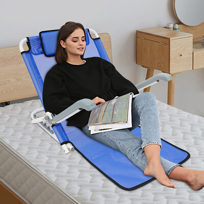 Adjustable Bed Backrest Support, Foldable Patient Care Bed Chair W ...