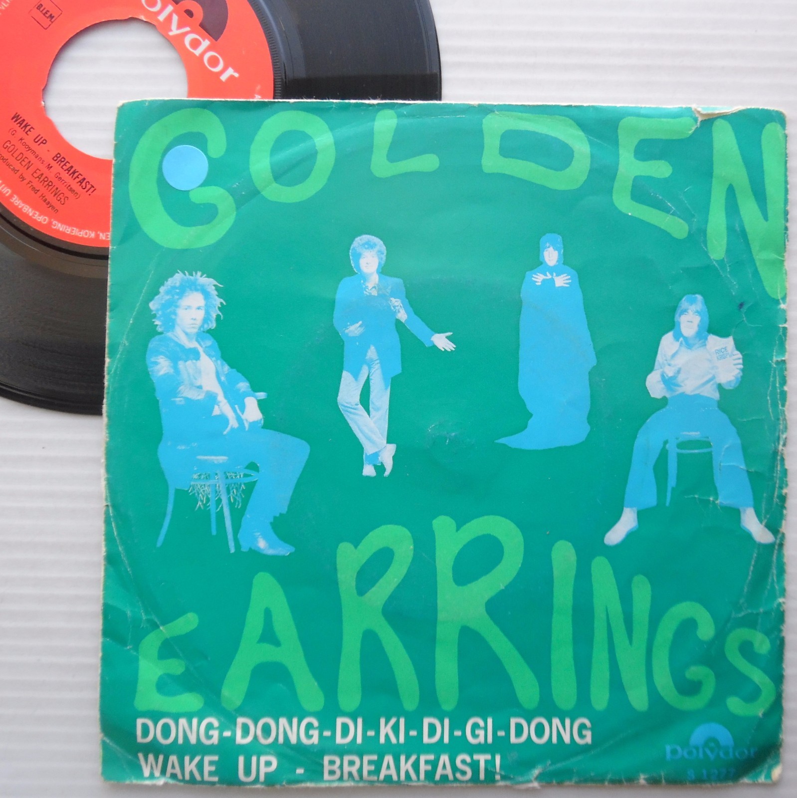 GOLDEN EARRINGS Mod beat 45 Picture sleeve DONG DONG DI KI DI GI DONG ...