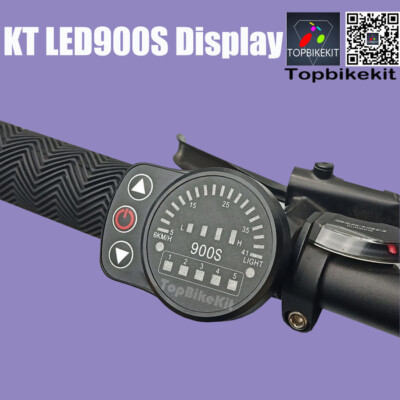 Ebike KT LED display KT-LED900S Display Meter Julet 5pins WP Plug/SM ...