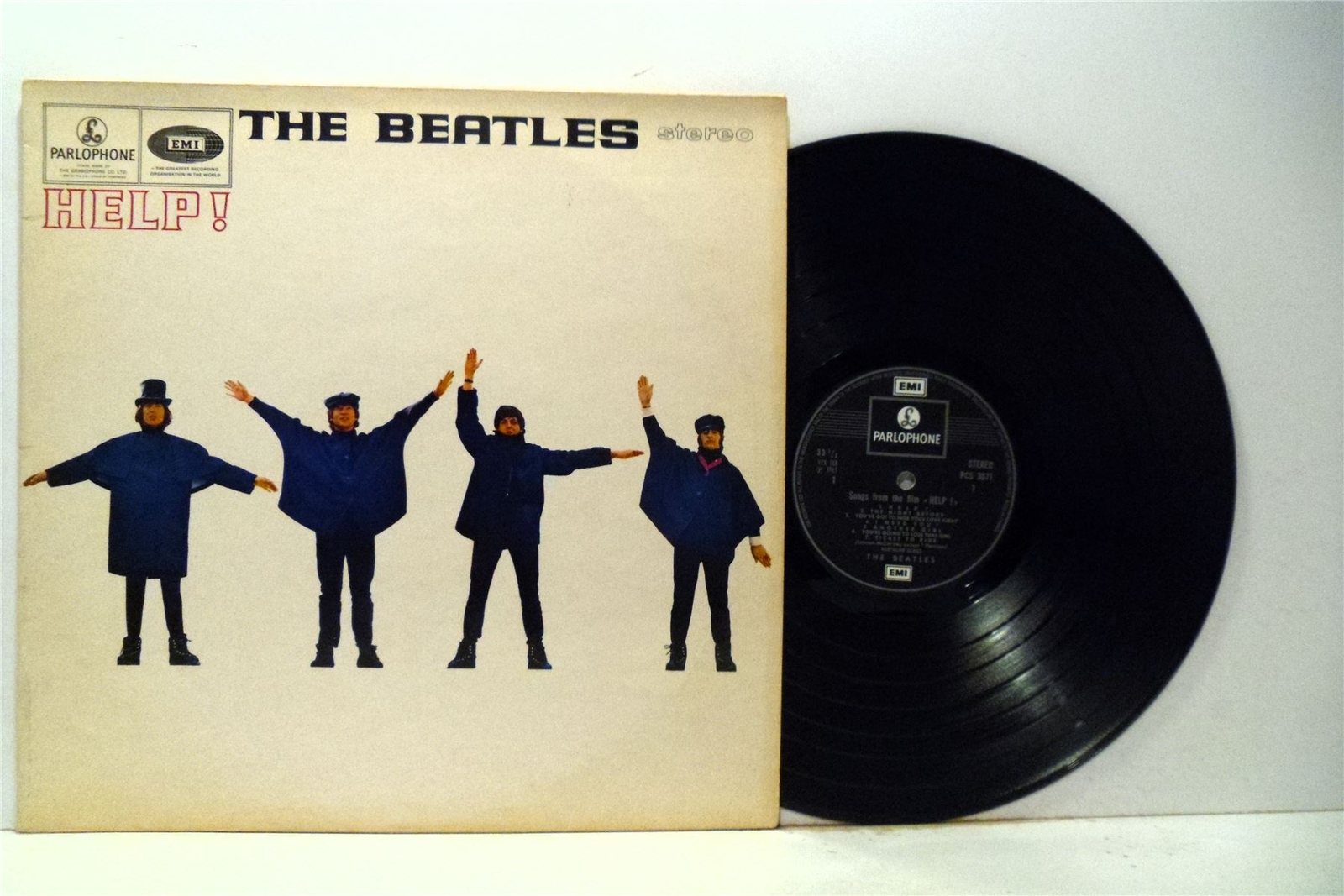 THE BEATLES help LP EX-/EX-, PCS 3071, vinyl, album, uk, 1973 French ...
