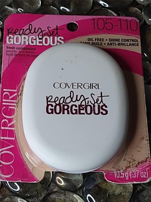 Covergirl Ready Set Gorgeous Powder Foundation # 105-110 FAIR **Rare/Read** | eBay