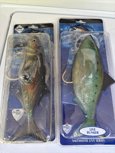 LOT Williamson Live Bunker & Bluefish lures *NIB* | eBay
