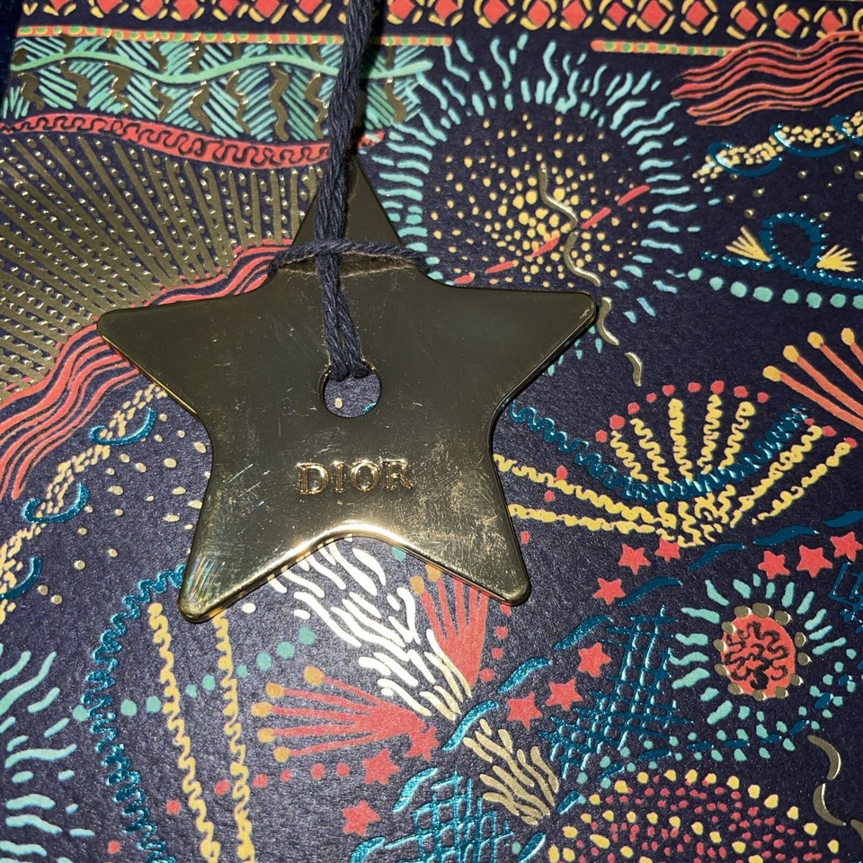 Dior Gift Bag Limited Addition Packaging with Star Charm 25x38cm | eBay