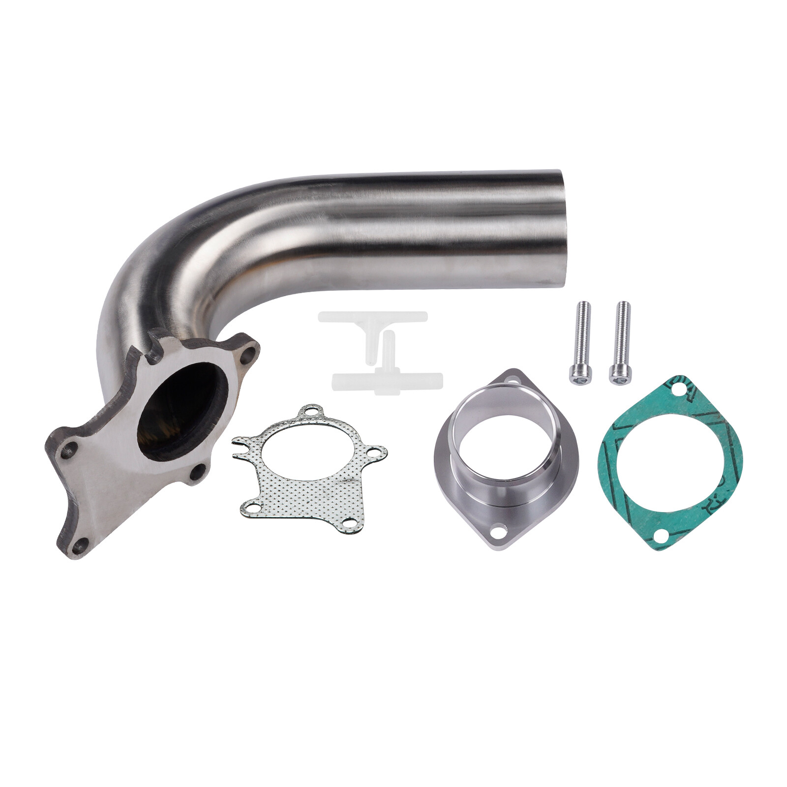 T3 T4 T04E Turbo Kit for BMW E46 323 325 328 330 Intercooler Fuel Line ...