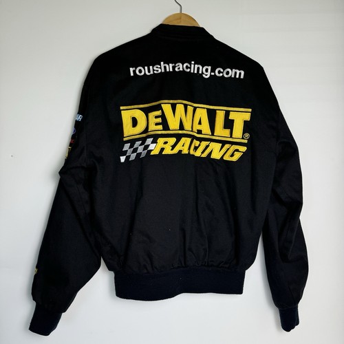 NASCAR DeWalt Jacket Mens Small Black Matt Kenseth 17 Roush Racing Team ...
