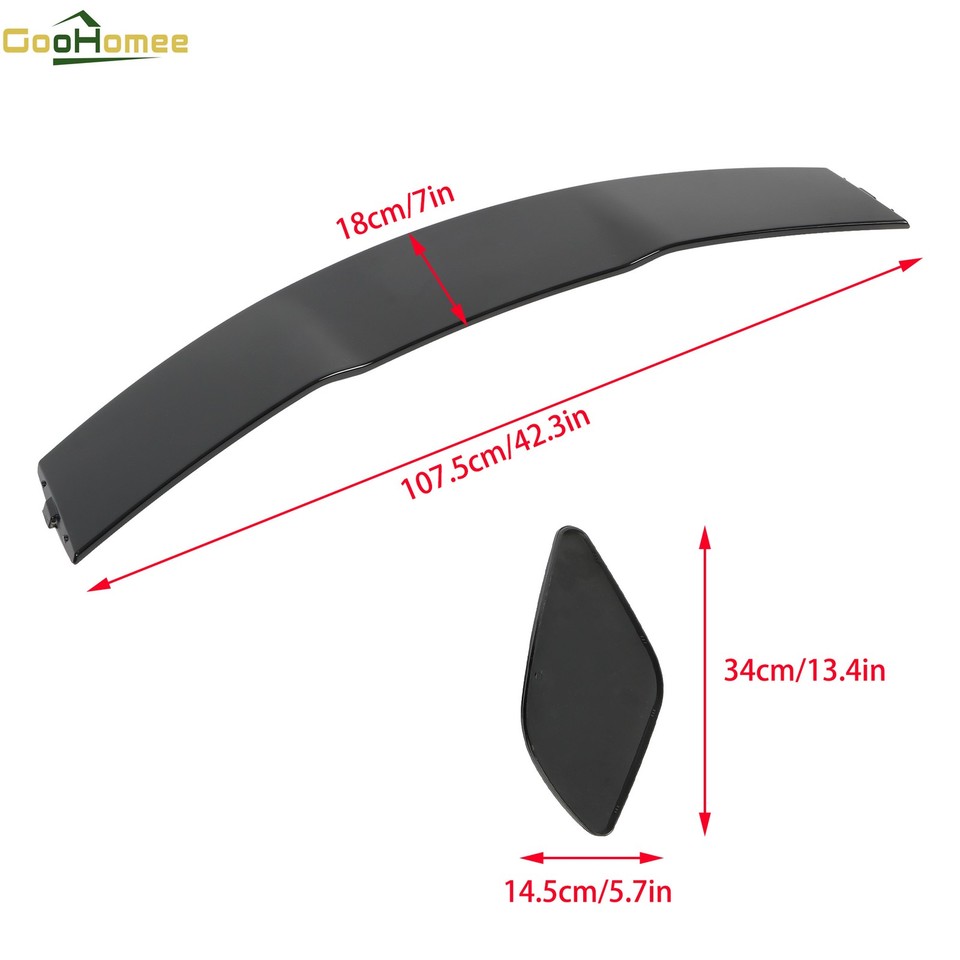Gloss Black Rear Roof Spoiler For Mercedes GLA-Class X156 2014-2019 ...