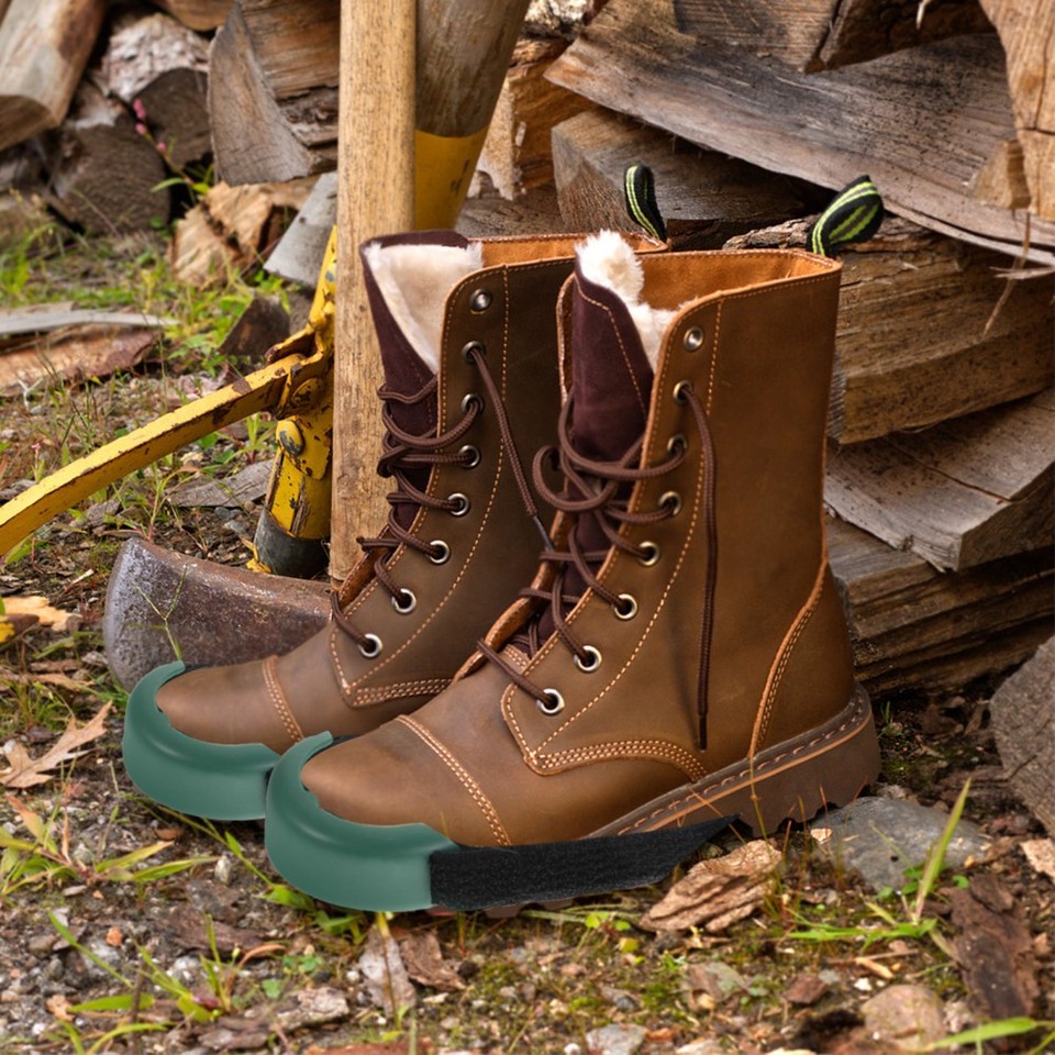 1Pair Silicone Toe Caps Inserts for Safety Shoes - Boot Toe Protector ...