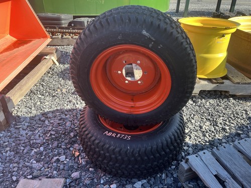 Front 22x8.50-12 Turf Tire & Rim for Kubota B2320 first Gen B2301 B2601 ...
