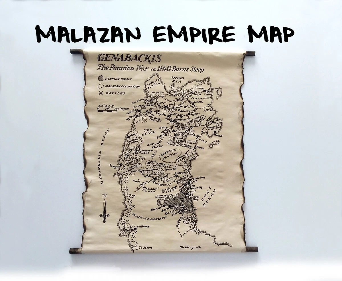 Malazan Map Genabackis