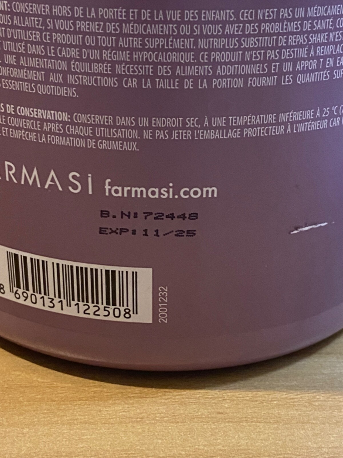 Farmasi Nutriplus Meal Replacement Shake For Weight Control Chocolate ...