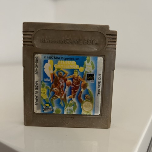 NBA All-Star Challenge Nintendo Gameboy Original Game - Tested Working ...