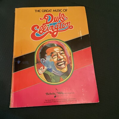 The Great Music of Duke Ellington Song Book 1973 Piano Vocal Guitar ...