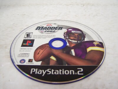 Madden NFL 2002 (PS2, 2001) Disc Only | eBay