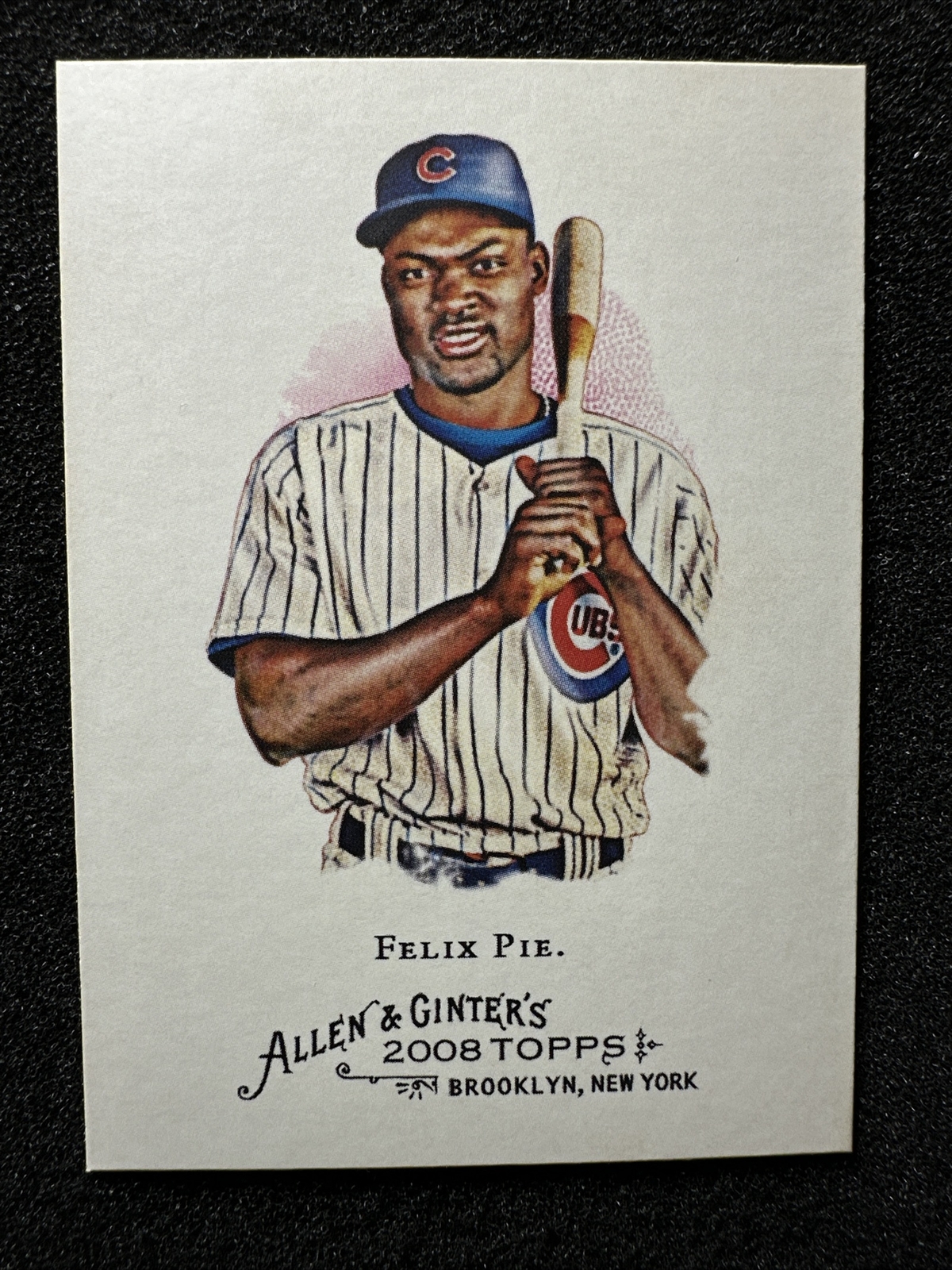 FELIX PIE #301 2008 Topps Allen & Ginter's SP Short Print Chicago Cubs ...