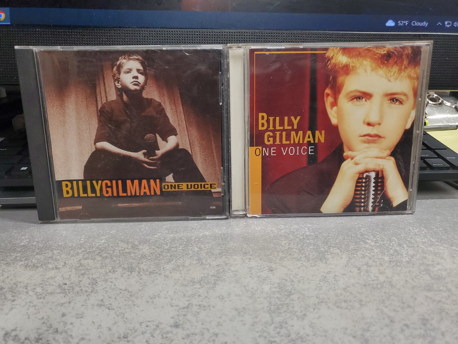 Billy Gilman: One Voice Single CD (Sony, 2000) / One Voice Complete ...