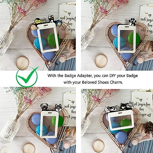 Topper Adapter for Badge Buddy Charm Holder for Badge Works with ...