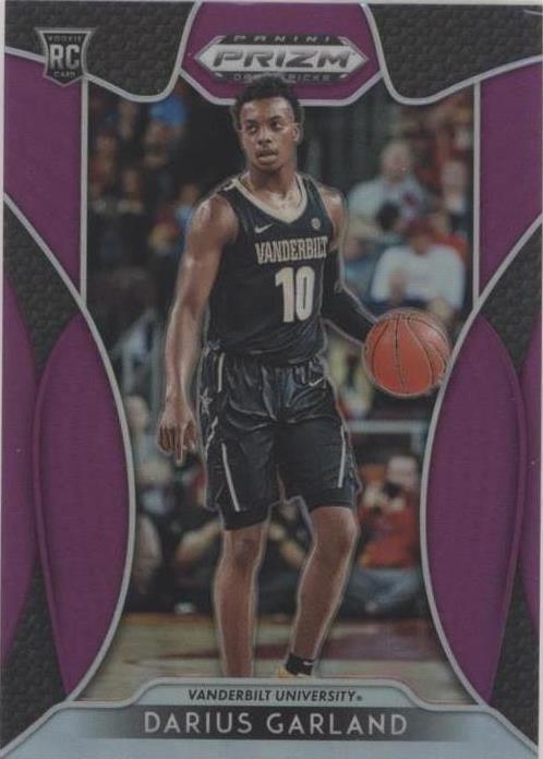 2019-20 Panini Prizm Draft Picks - Darius Garland #68 Purple Prizm (RC ...