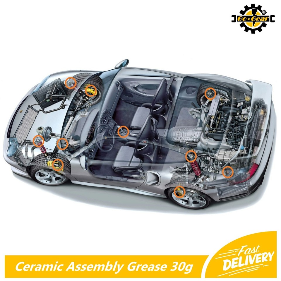 CERAMIC ASSEMBLY GREASE VHT Anti Seize Bikes Cars Cycles Automotive ...