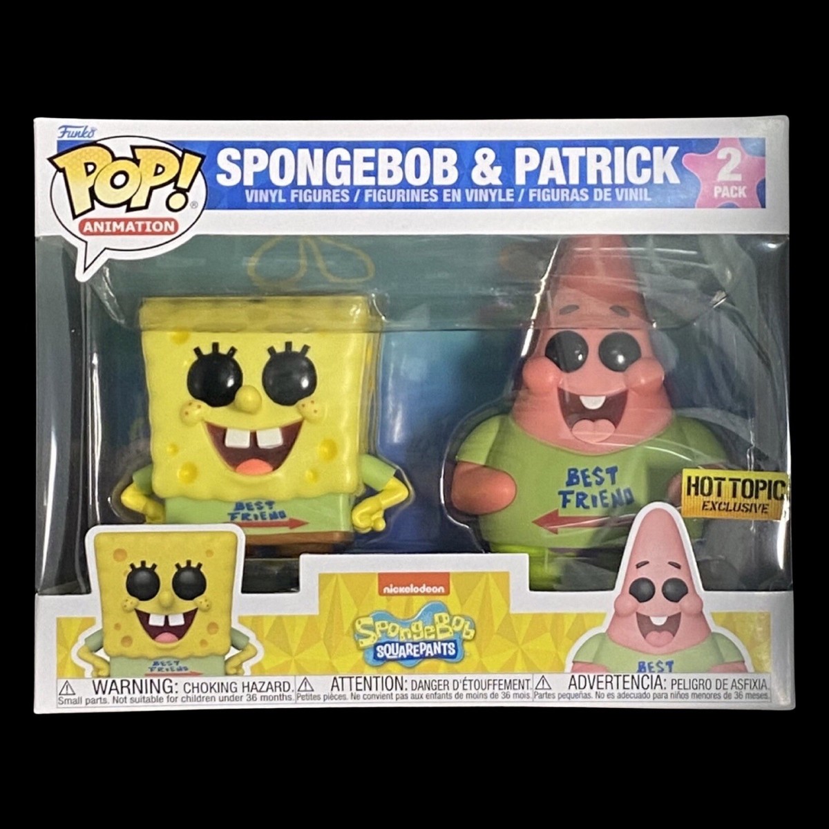 Patrick And Spongebob Minion Pack 3 Plüschfiguren Spongebob