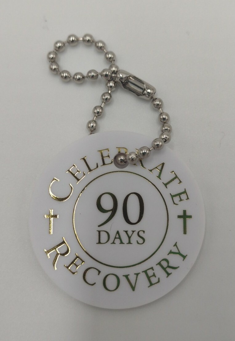 CELEBRATE RECOVERY 90 Days Chip MY GRACE IS ENOUGH FOR YOU Token ...