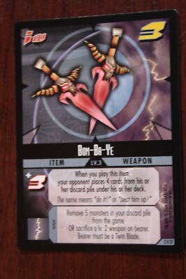 .Hack Enemy CCG: "Bom-Ba-Ye" 2 U 37 | eBay