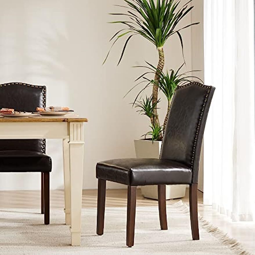 Beautiful Dining Room Parsons Chairs Twain Upholstered Side Chairs
