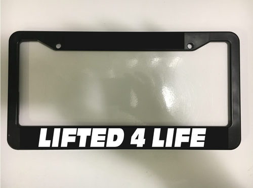 Lifted For Life Truck Diesel 4x4 Off Road f150 f250 ram Car License ...