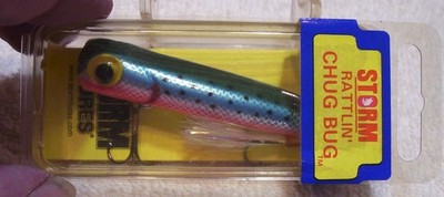 102925 VINTAGE STORM RATTLIN CHUG BUG LURE 2.5" CB06-139 | eBay