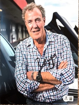 JEREMY CLARKSON HAND SIGNED 8x10 PHOTO AUTOGRAPHED TOP GEAR SHOW BAS ...