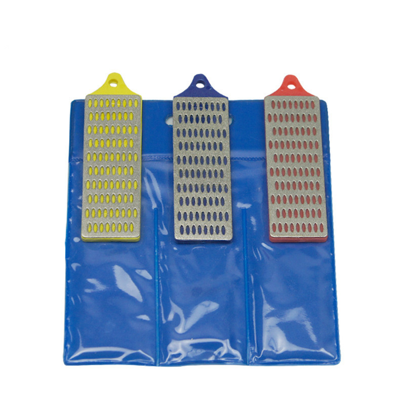 3 X Large Sharpening Hone Set Stone Whetstone Block Kitchen 180 260 360 ...