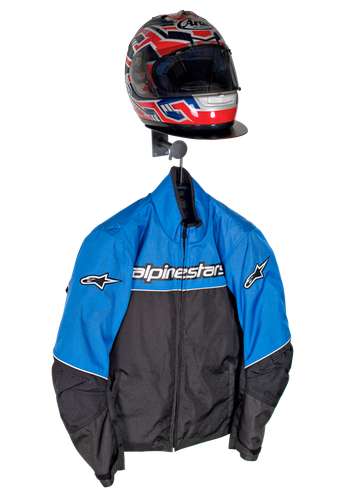 BikerTidy Motorcycle Motorbike Clothing jacket helmet storage rack ...