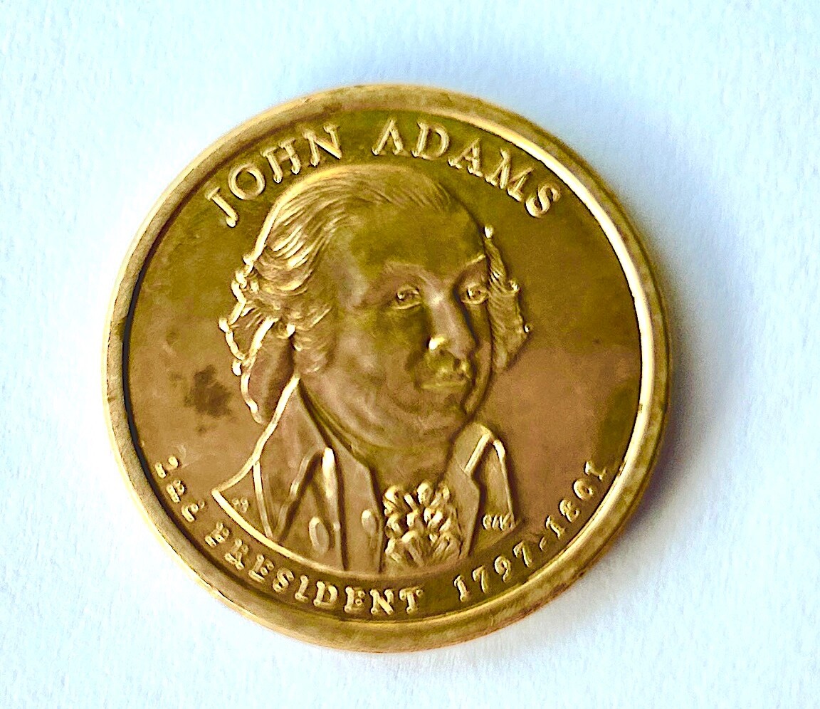 Presidential Series One dollar coin John Adams 1797-1801 | eBay