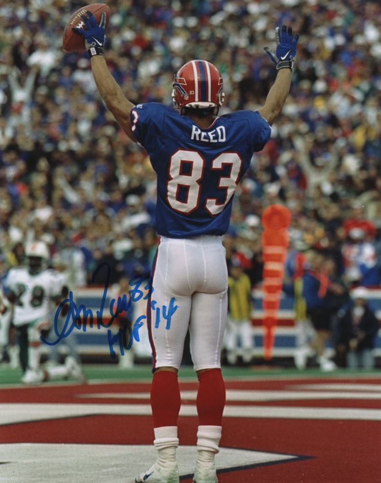 Andre Reed Buffalo Bills Football SIGNED 8x10 Photo COA! | eBay