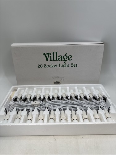 Dept 56 Christmas Village & Accessories Lighting System 20-socket light ...