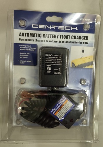 CEN-TECH AUTOMATIC BATTERY FLOAT CHARGER 12V NEW | eBay