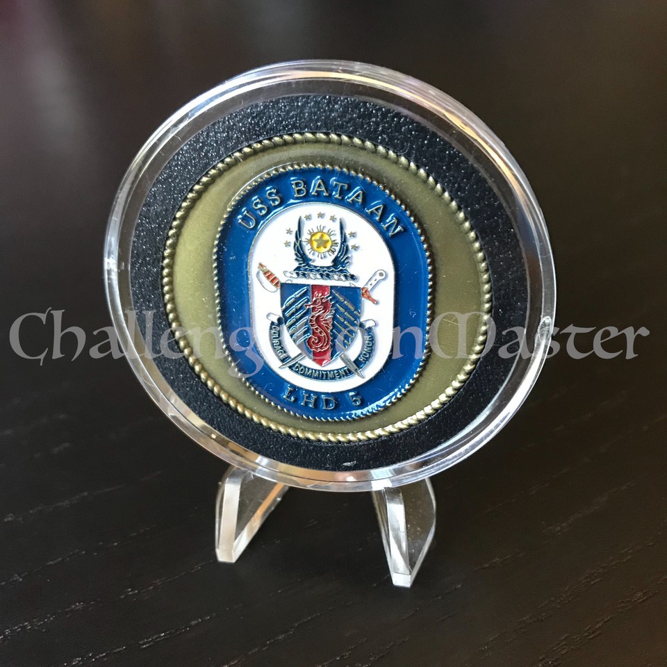 C30 Older USS BATAAN LHD 5 Commanding Officer Command Challenge Coin | eBay
