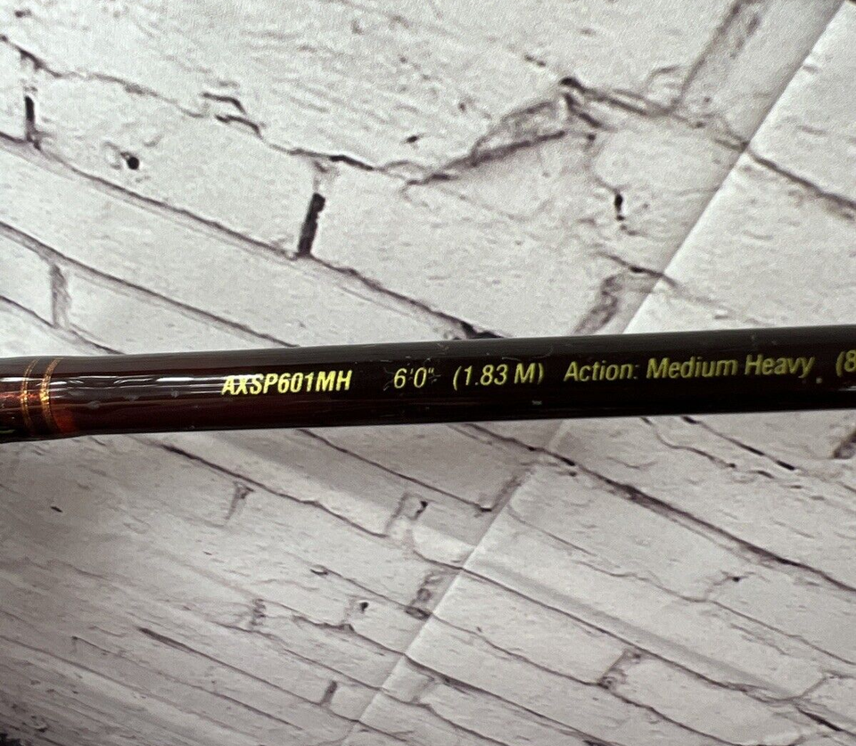 Shakespeare Axiom IM-7 Graphite MH Bait 6’0” Medium Heavy Action ...