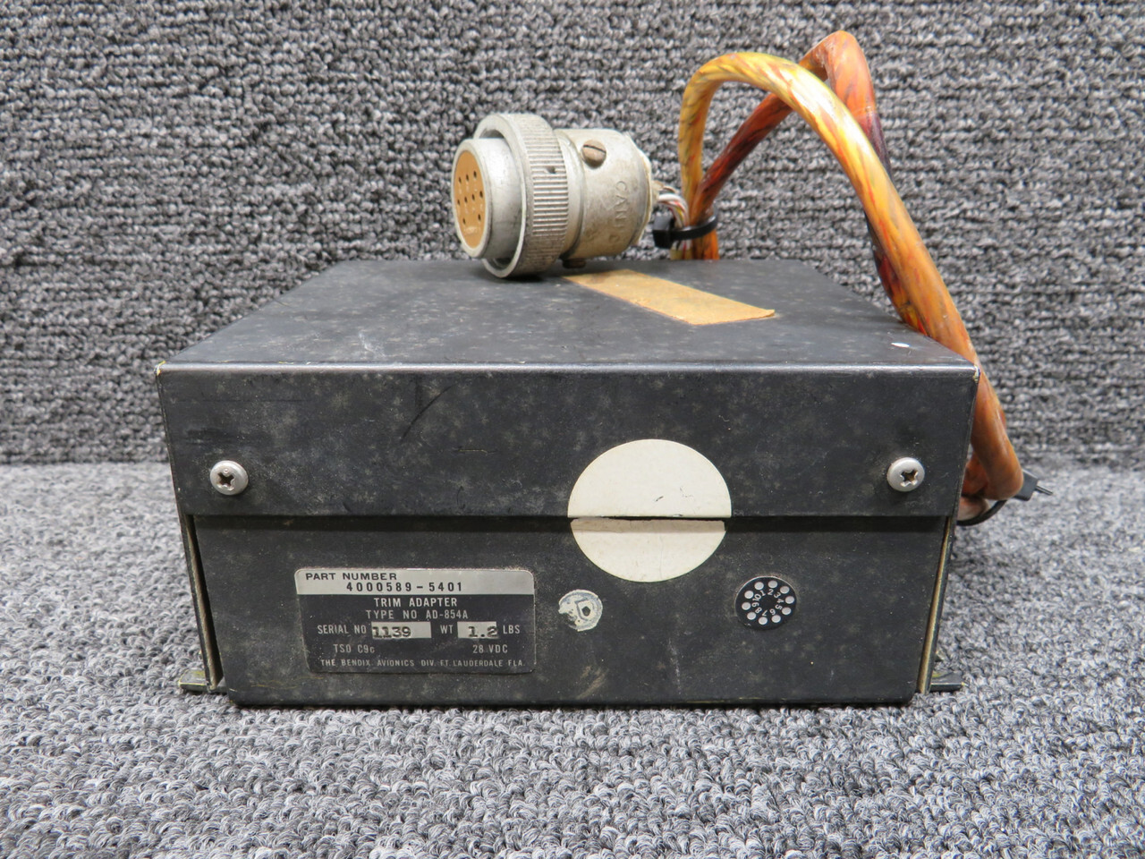 4000589-5401 Bendix AD-854A Trim Adapter (28V) | eBay
