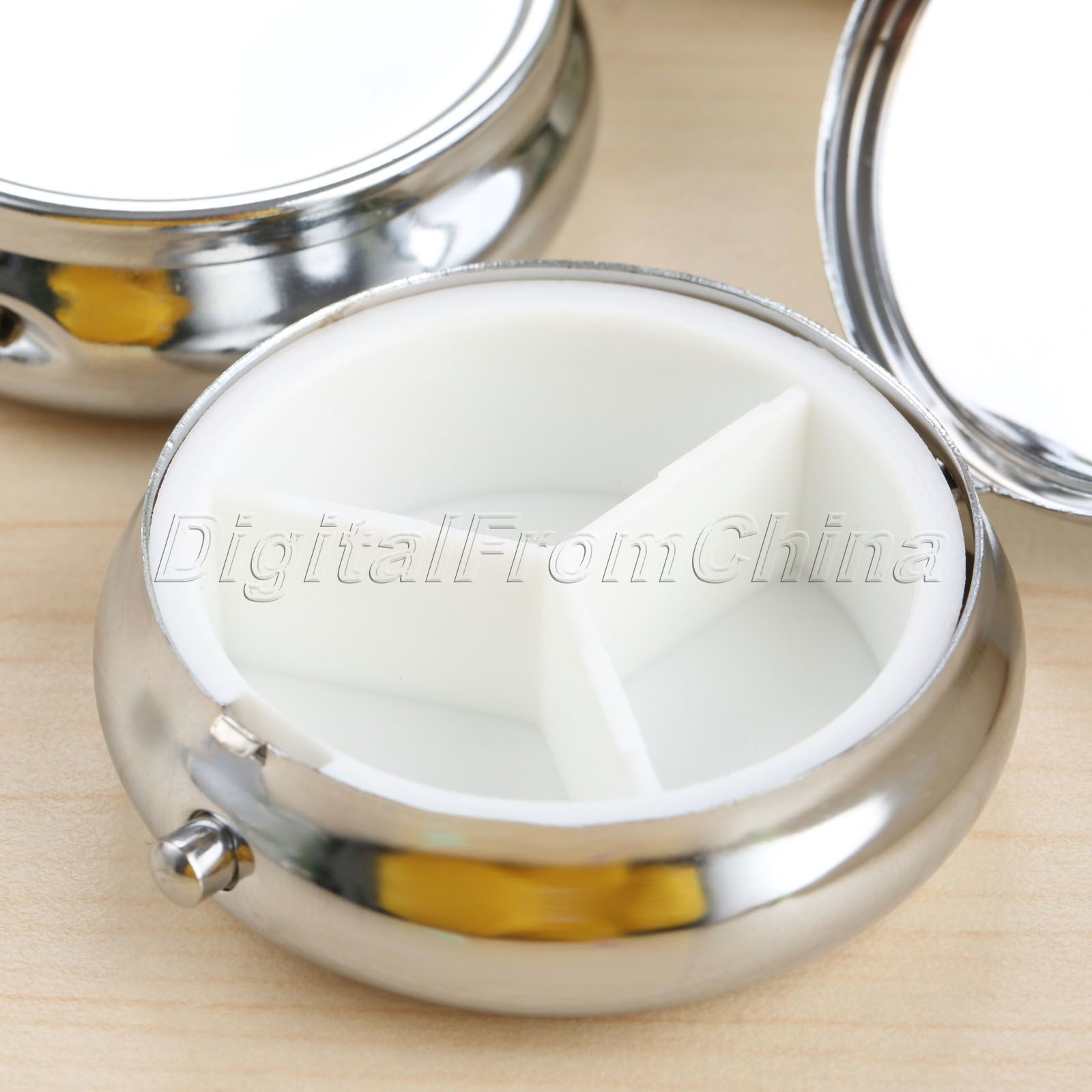 1/3/5Pcs Metal Pill Boxes Medicine Organizer Container Medicine Case 3 ...