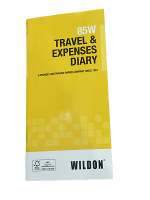 Travel & Expenses Diary 85W Vehicle Log By Wildon 85W WIl085 | eBay ...