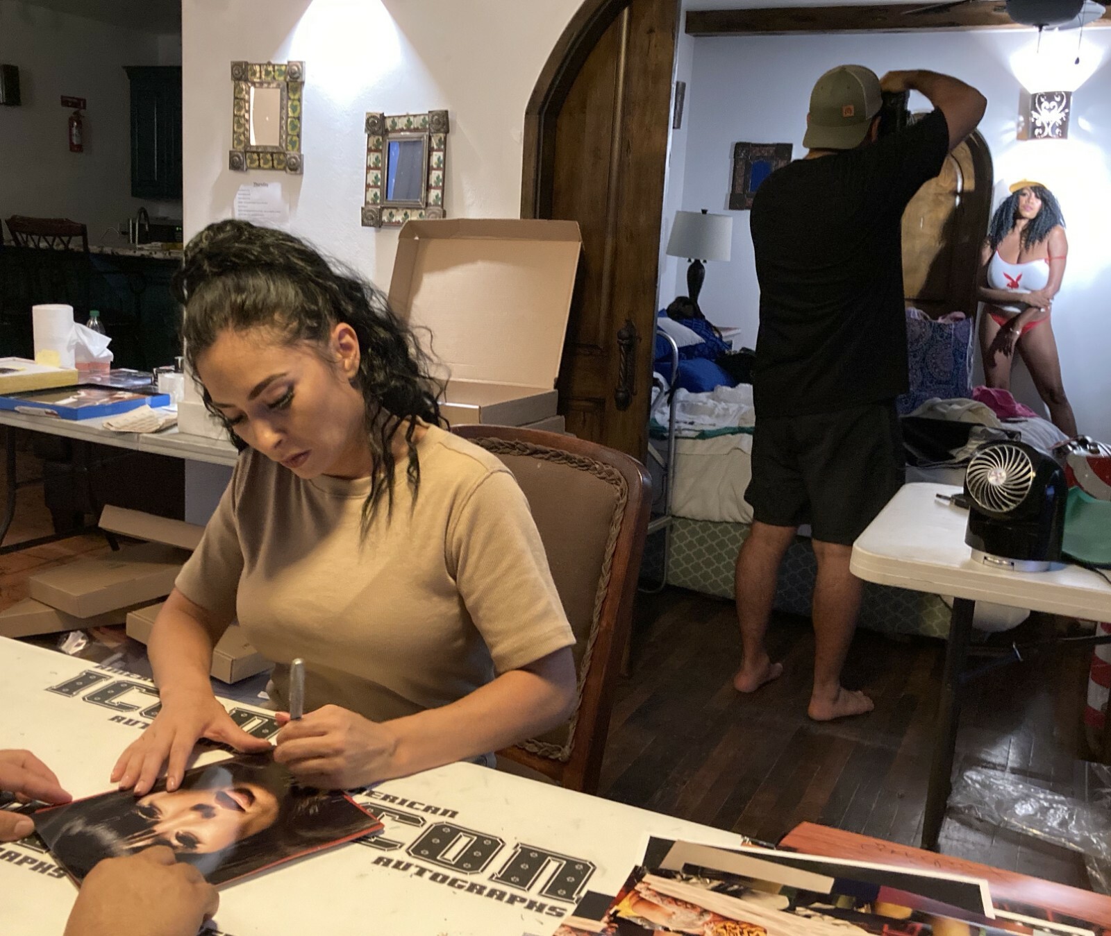 Catrina Signed Lucha Underground 8x10 Photo BAS COA Maxine WWE Karlee ...