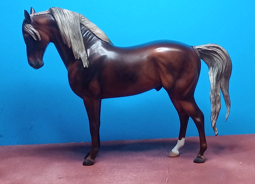 Peter Stone model horse OOAK sooty palomino Andalusian 2016 Factory CM ...