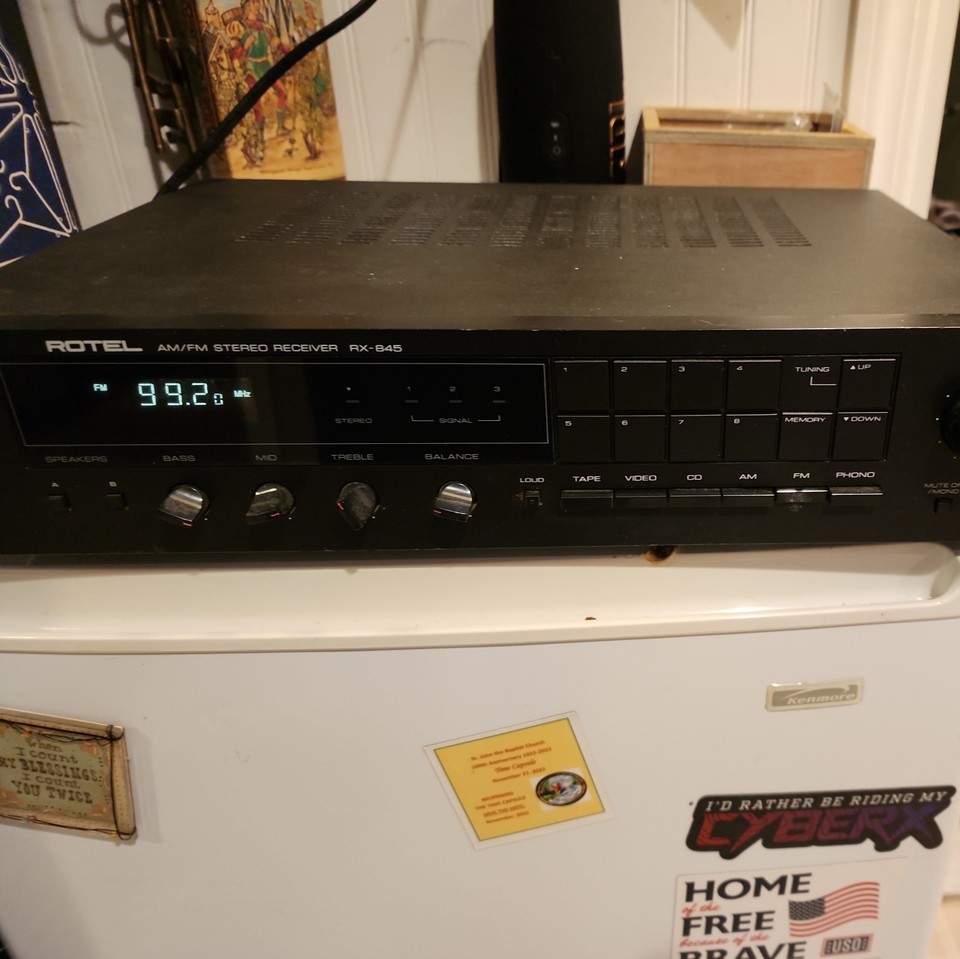Rotel RX-845 AM/FM stereo receiver. works great | eBay