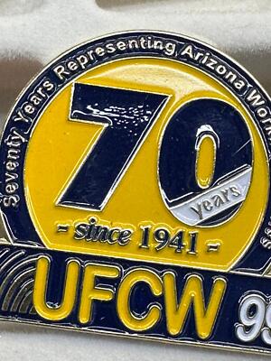 YFCW 70 Years Representing Welfare Arizona Since 1941 Vintage Tack Pin ...