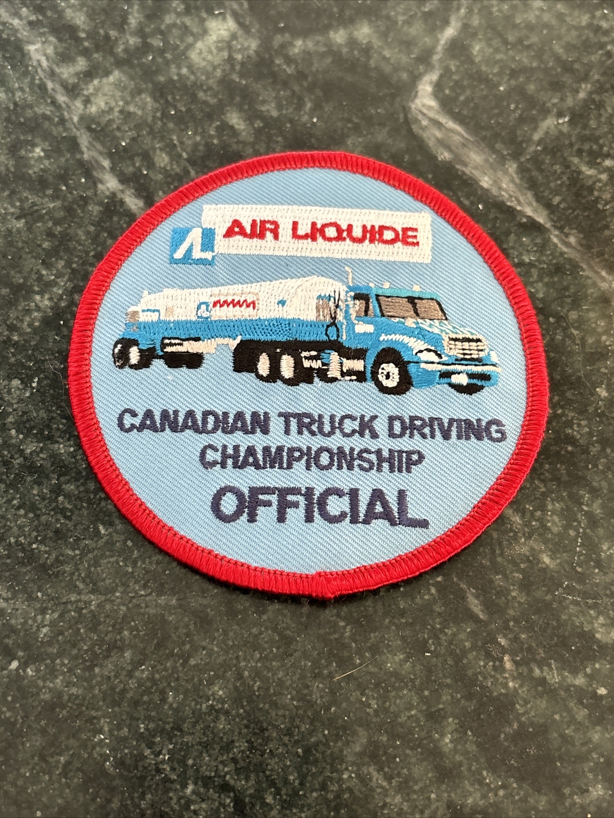 Air Liquide Canadian Truck Driving Championship PATCH 3.5” RARE IRON ON ...