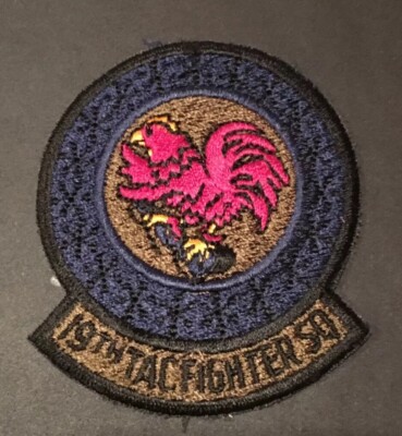USAF Patch 19th TAC FIGHTER SQ TACTICAL FIGHTER SQUADRON | eBay