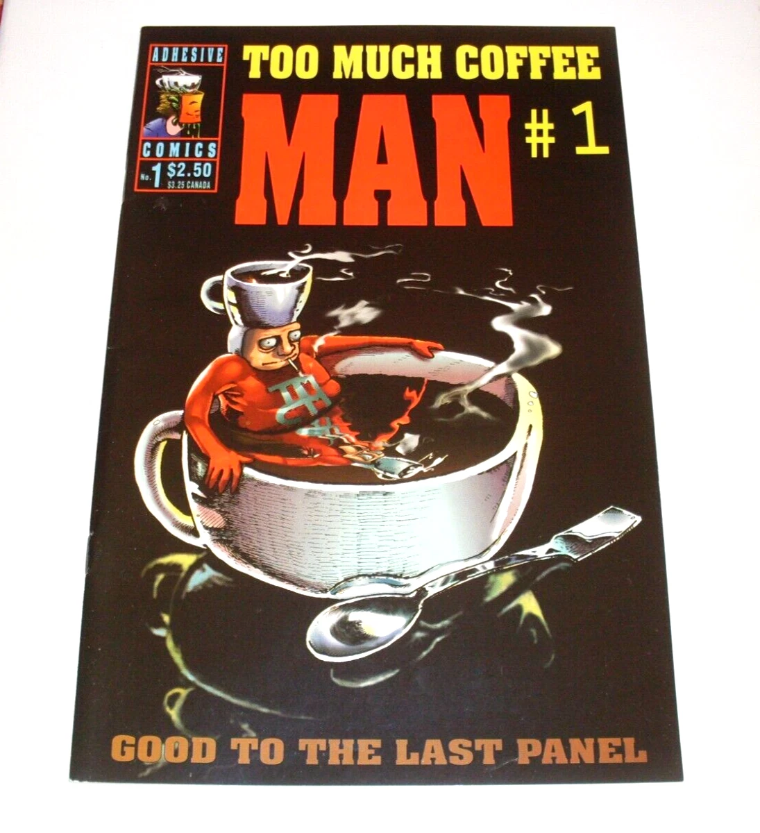 Too Much Coffee Man